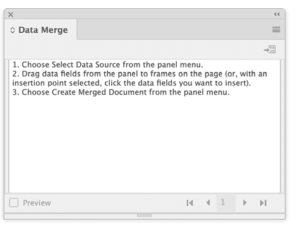 Getting Started with Data Merge in InDesign | CreativePro Network