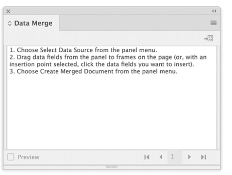 Getting Started with Data Merge in InDesign | CreativePro Network