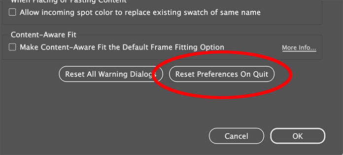 Rebuilding InDesign Preferences | CreativePro Network