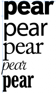 Removing Space Along the Left Edge of Text