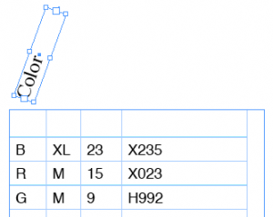 Diagonal Headings in InDesign Tables | CreativePro Network