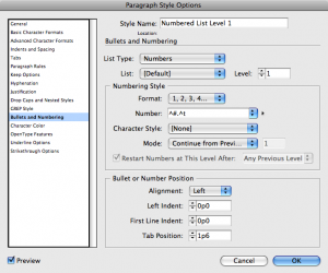 Multi-Level Automatic Numbering in InDesign | CreativePro Network