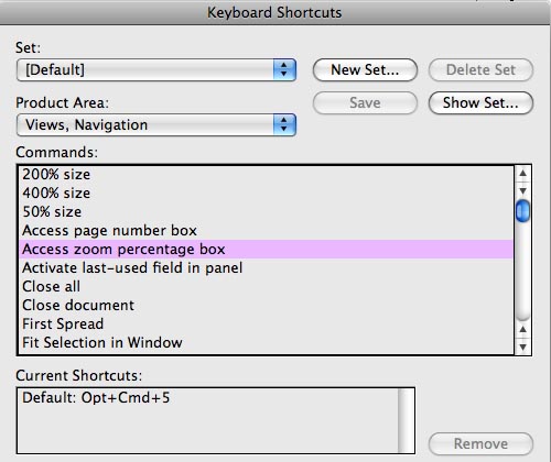 The Case of the Missing Keyboard Shortcut | CreativePro Network