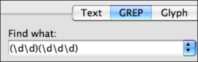 Add a Digit with GREP Groups | CreativePro Network