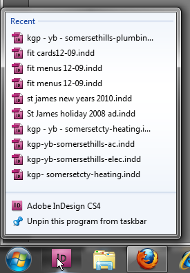 Windows 7 Allows Users to View Recent File List Without Opening ...