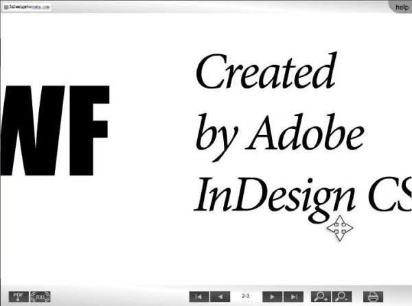 Adding Zoom and Print to InDesign SWF Files | CreativePro Network