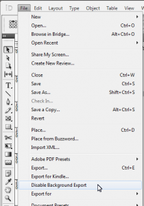 How to Disable Background Tasks in InDesign | CreativePro Network