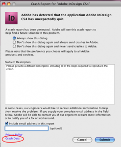 Guide to Interpreting InDesign Crash Reports | CreativePro Network