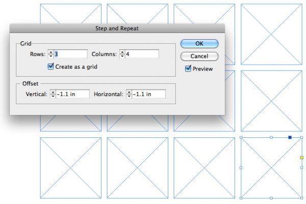 How to Control Stacking Order with Step and Repeat in InDesign