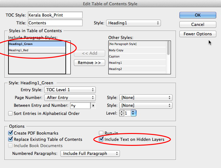 Three Small TOC Tricks | CreativePro Network