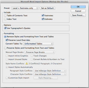Clearing Word’s Track Changes Markup in InDesign | CreativePro Network