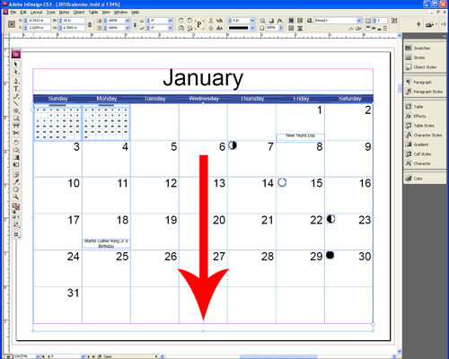 It’s InDesign Calendar Template Time!