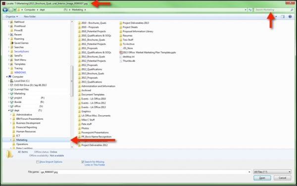 Fastest Way to Find Missing Links