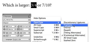 Formatting Fractions | CreativePro Network