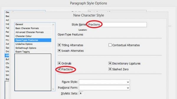 Formatting Fractions