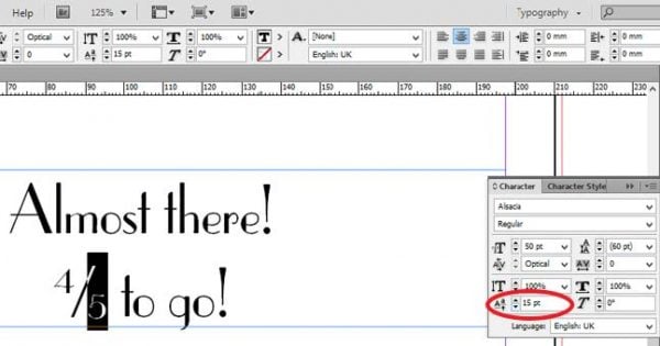 Formatting Fractions