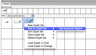 Working With Custom Glyph Sets | CreativePro Network
