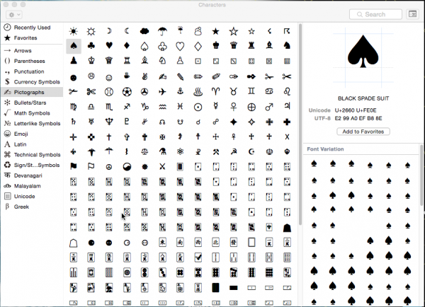 How to Find the Font That Has the Glyph You Need