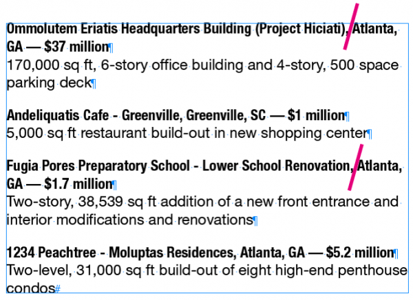 Controlling Line Breaks with Nested Styles | CreativePro Network