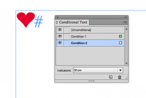 Create a Valentine’s Day Pattern Using Conditional Text | CreativePro Network