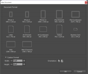Using the InDesign Touch Workspace