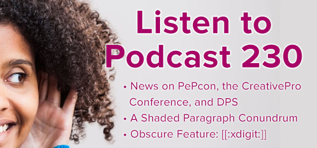 Podcast 230 | CreativePro Network