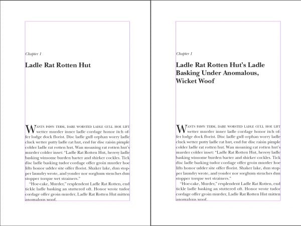 Starting Chapter Text at a Fixed Position on the Page | CreativePro Network