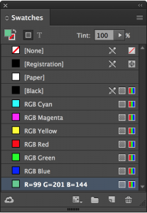 InDesign Basics: Working with Swatches | CreativePro Network