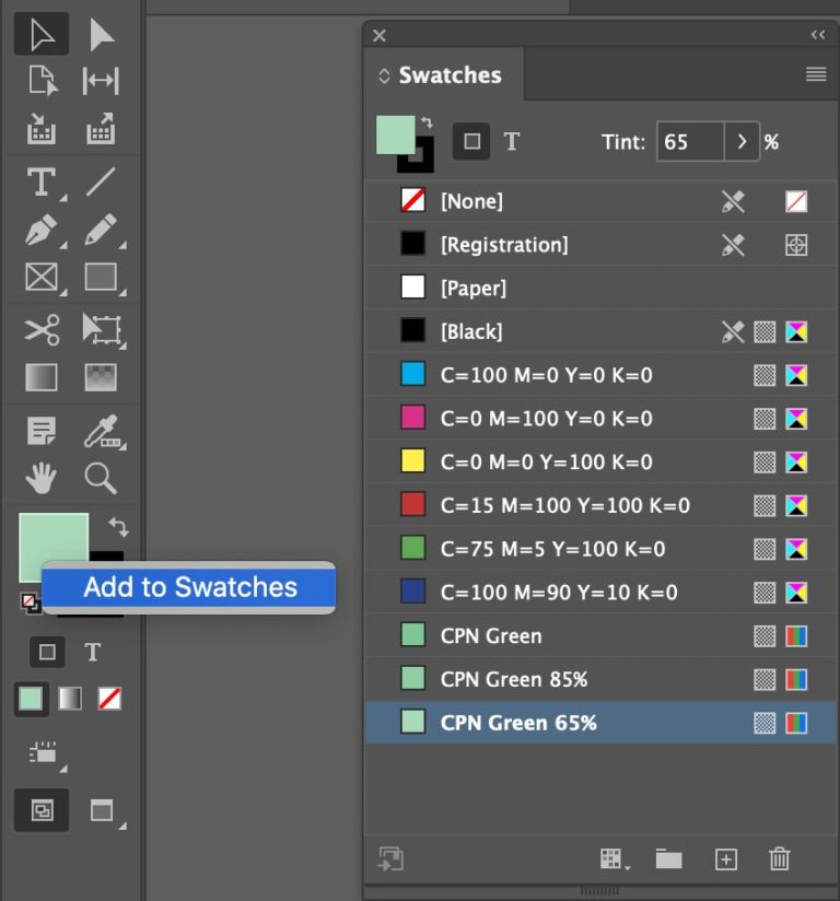 InDesign Basics: Working with Swatches | CreativePro Network
