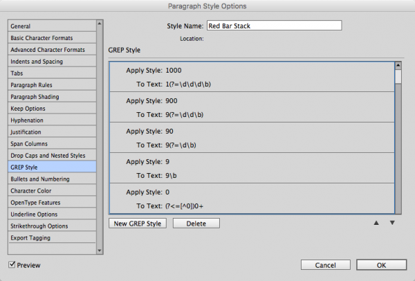Turning Numbers into Bar Graphs Using GREP: An Improved Technique | CreativePro Network