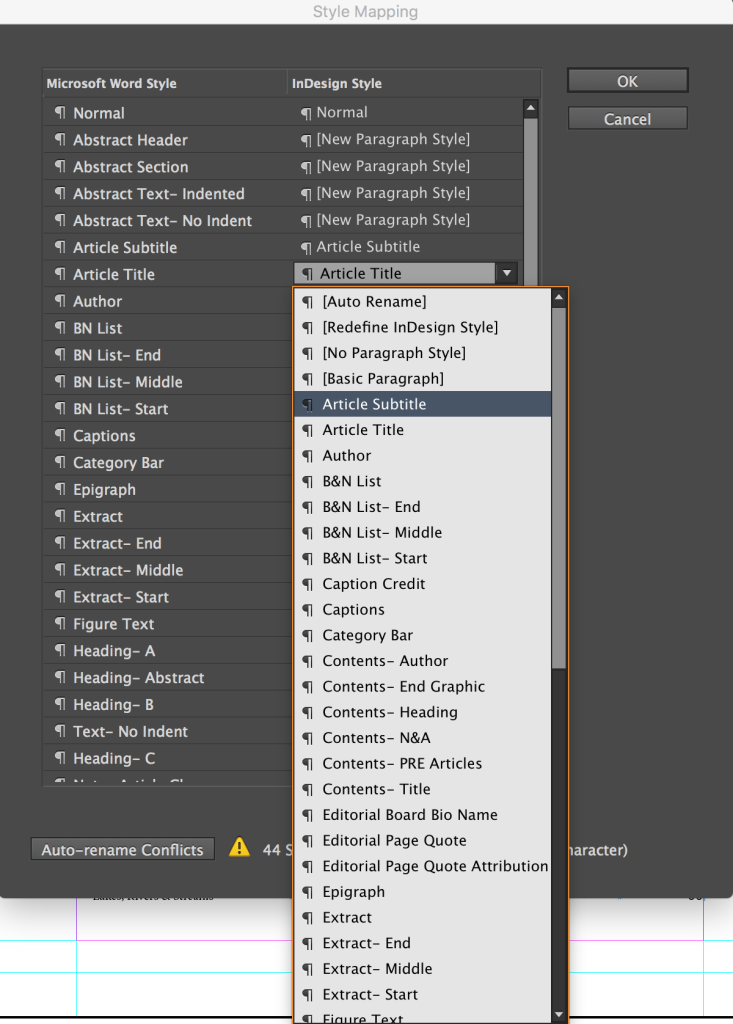 Solving Word Workflow Problems With Style Mapping | CreativePro Network