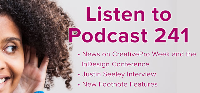 Podcast 241 | CreativePro Network