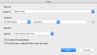 How to Find InDesign Documents That Use Specific Fonts and/or Swatches ...