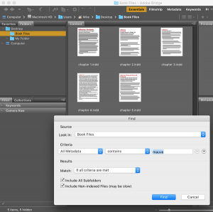 How to Find InDesign Documents That Use Specific Fonts and/or Swatches ...