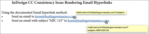 A Fix For InDesign’s Email Hyperlink Problem
