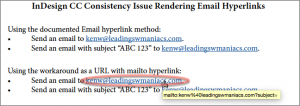 A Fix For InDesign’s Email Hyperlink Problem | CreativePro Network