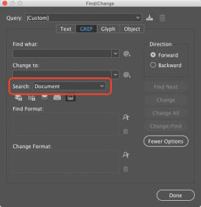 Tip of the Week: Making Find/Change Settings Stick | CreativePro Network