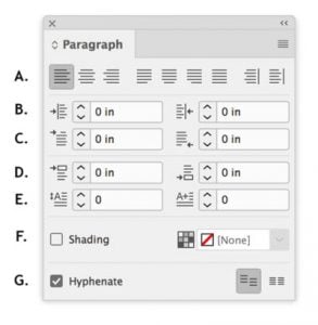 InDesign Basics: Paragraph and Character Panels | CreativePro Network