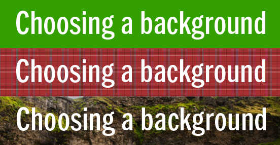 Setting Readable Reversed Type - CreativePro.com