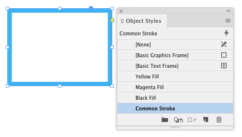 Tip Of The Week Using More Than One Object Style To Format An Object Creativepro Network
