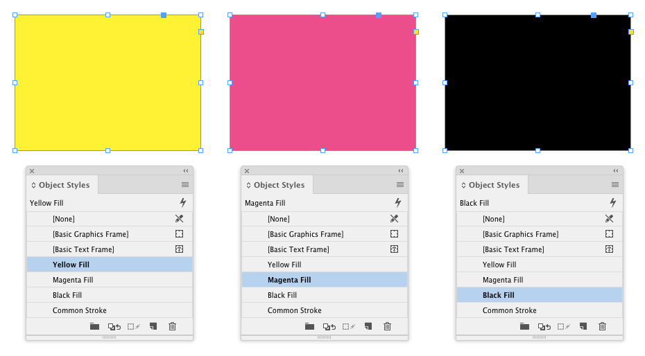 Tip Of The Week Using More Than One Object Style To Format An Object Creativepro Network