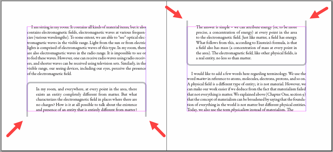 Fixing Over Extended Paragraph Borders In InDesign CreativePro Network