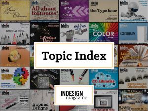 InDesign Magazine Topic Index Now Available Online | CreativePro Network