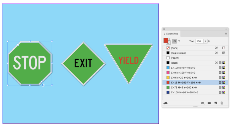 New Contest! The Case of the Green Stop Sign