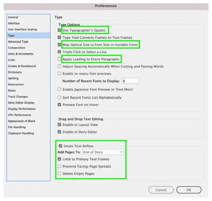 A Visual Guide to InDesign Preferences | CreativePro Network