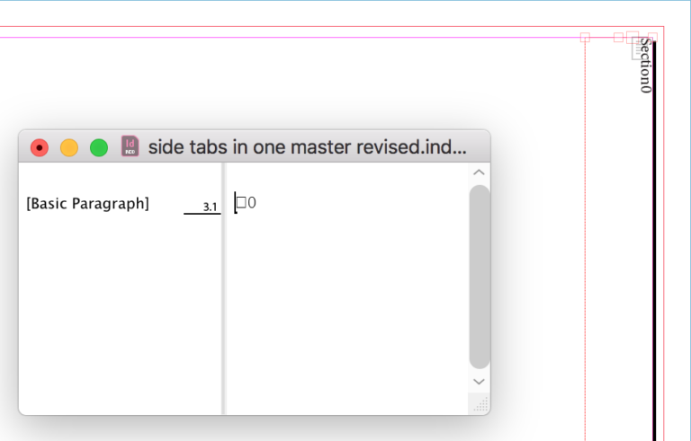 Moving Side-tabs Using Only One Master Page and Chartwell Bars
