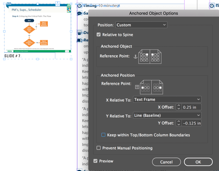 Working with Anchored Objects in InDesign | CreativePro Network