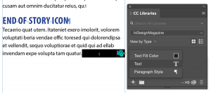 Working with Anchored Objects in InDesign