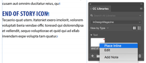Working with Anchored Objects in InDesign | CreativePro Network