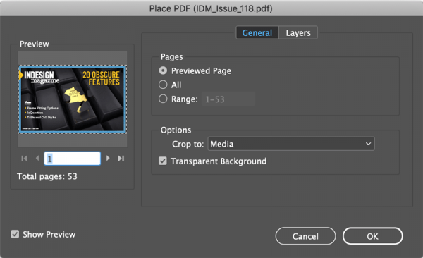 Placing Multipage Files into InDesign | CreativePro Network